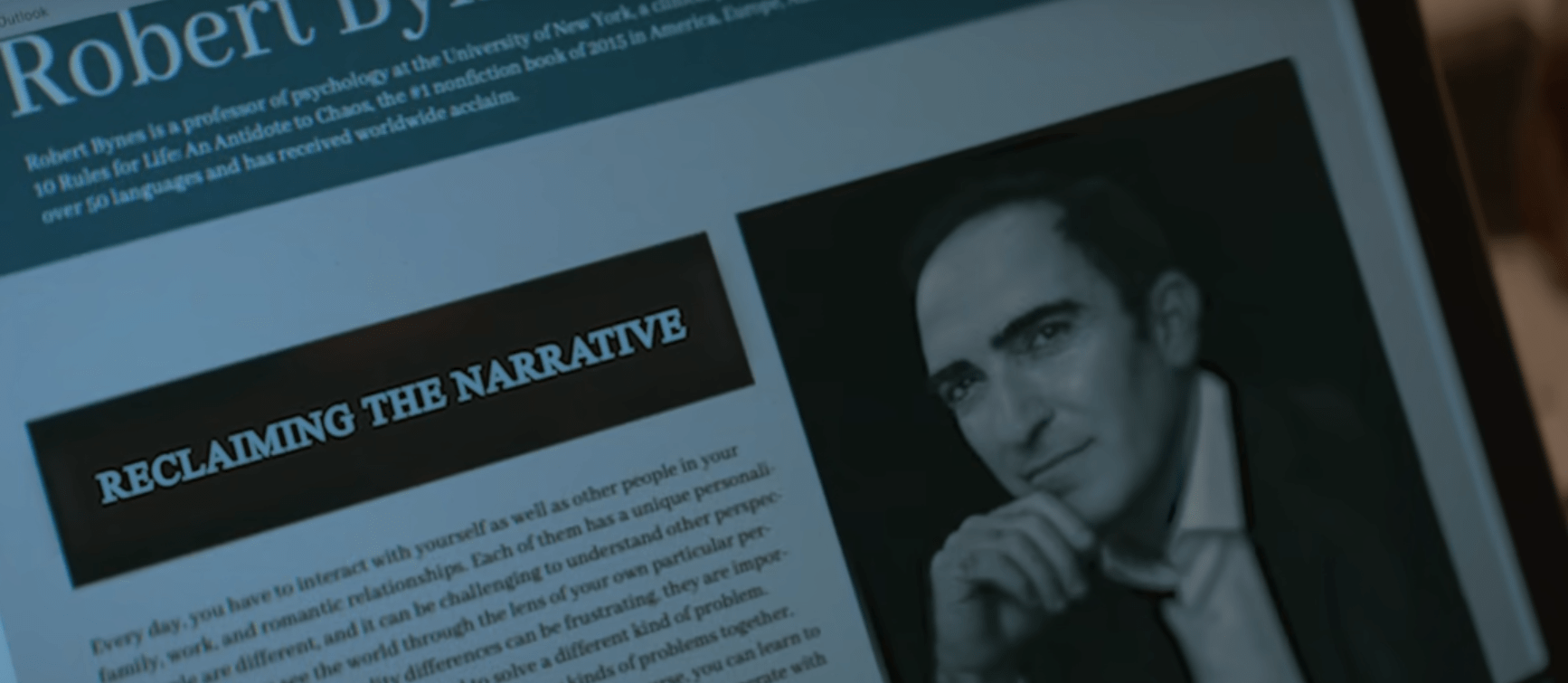 Robert Bynes in Fair Play: Fictional or a Real Success Guru?