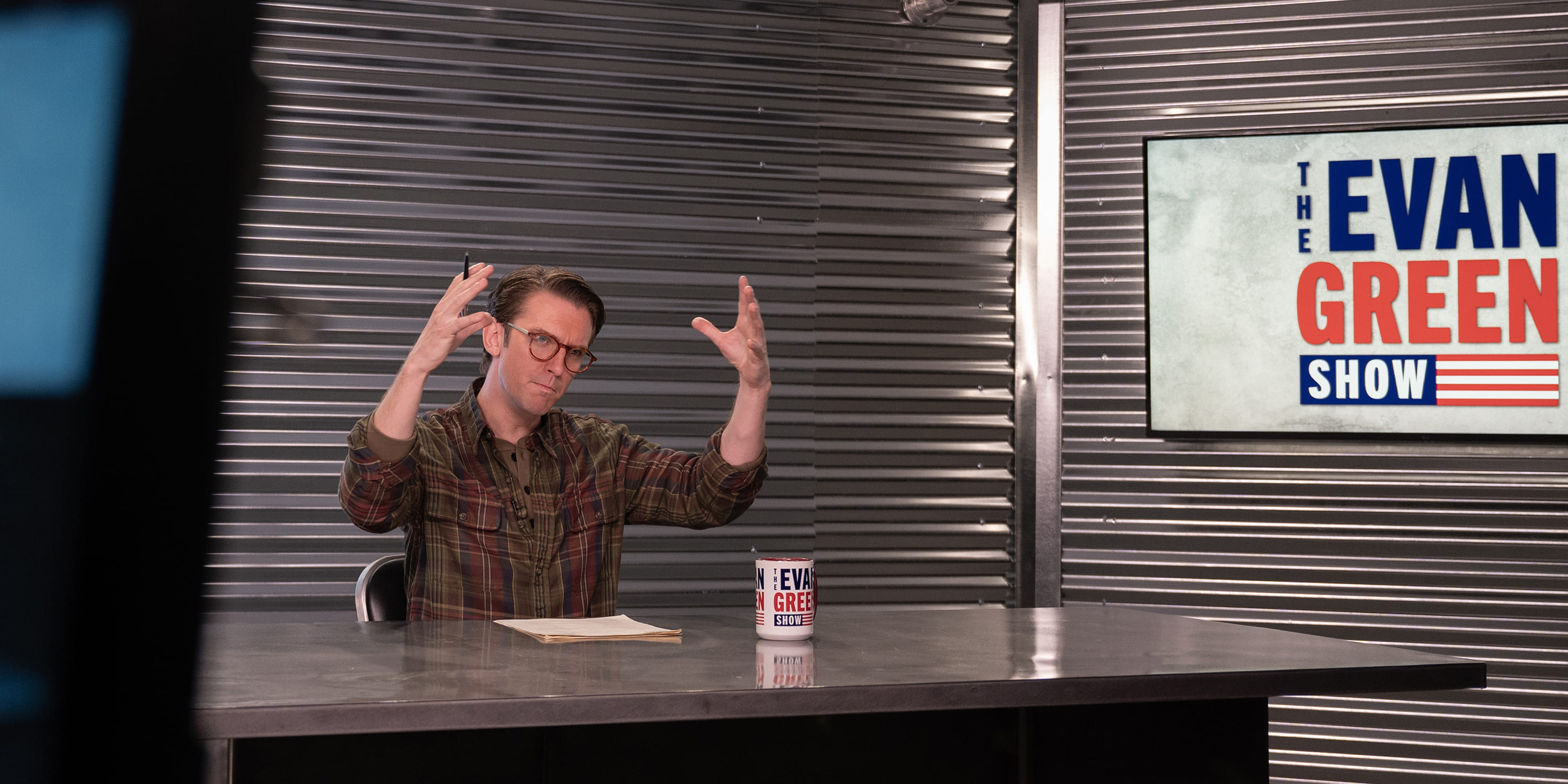 Is Evan Green Based on a Real News TV Show Host? Is AAM an Actual News Channel?