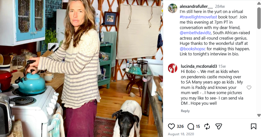 Is Bobo Fuller Based on a Real Person? Where is Alexandra Fuller Today?
