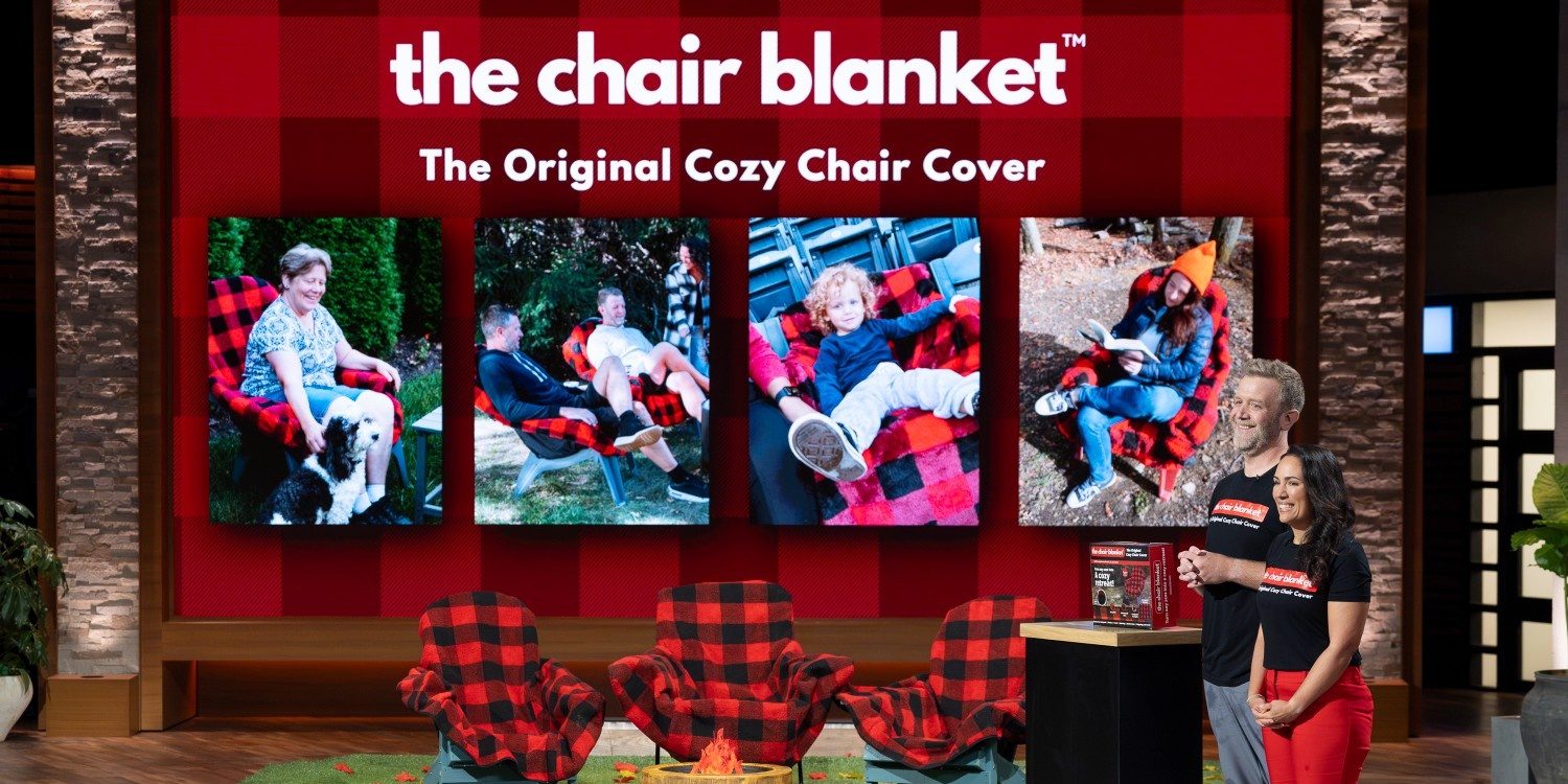The Chair Blanket Shark Tank Update: Making Outdoor Seating More ...